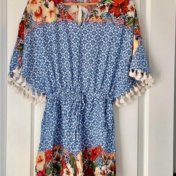 FARM Rio | Pants & Jumpsuits | Farm Rio Carmen Romper By Anthropologie ...